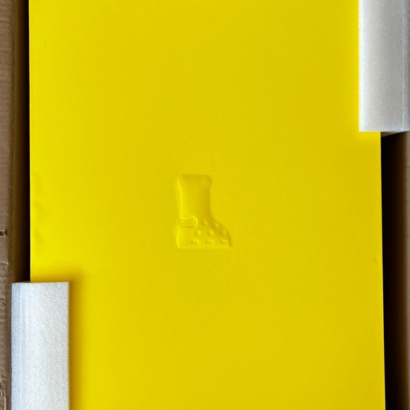 Mschf | Shoes | Brand New Mschf X Crocs Big Red Boots Yellow For Sale ...